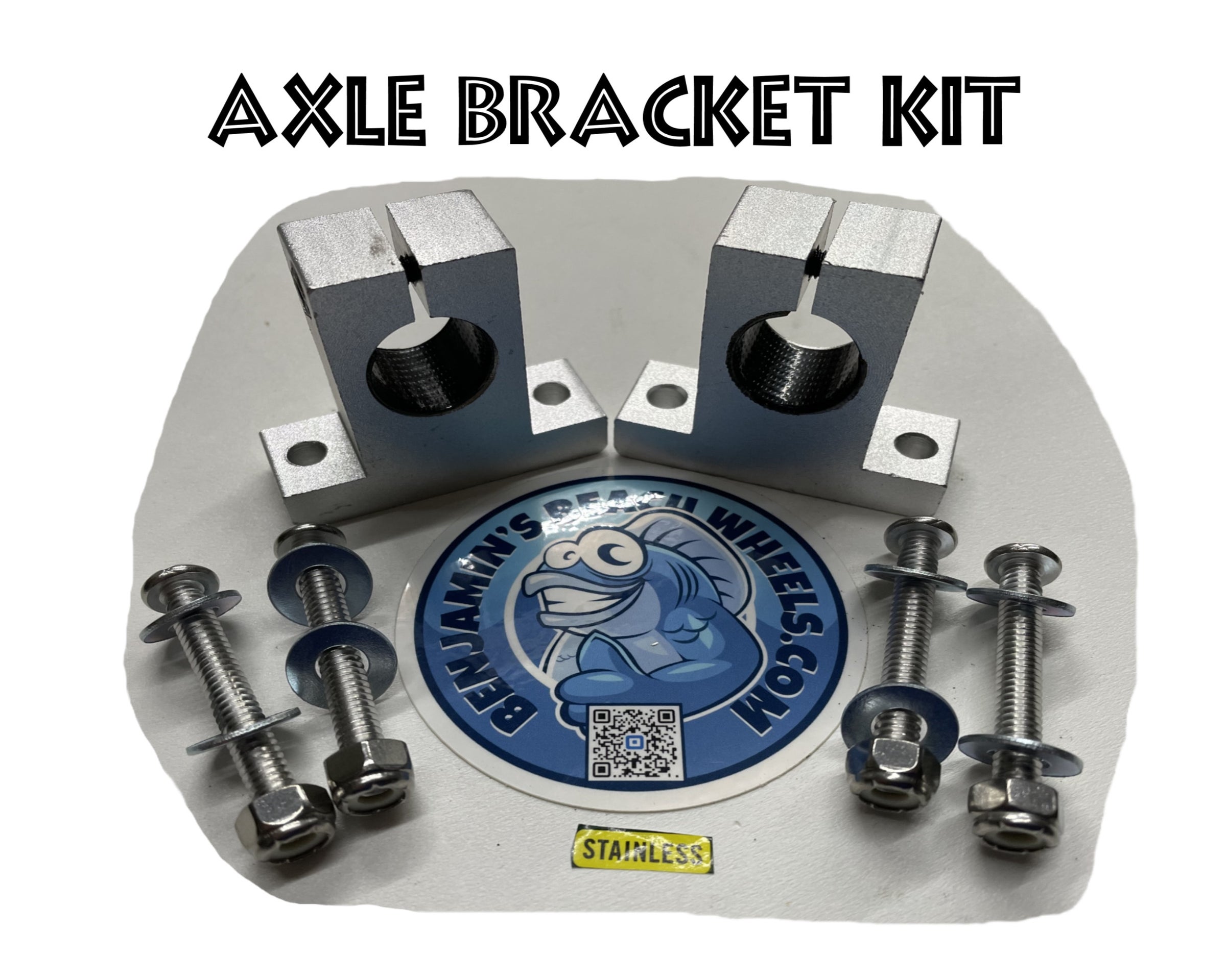 Aluminum axle bracket kit