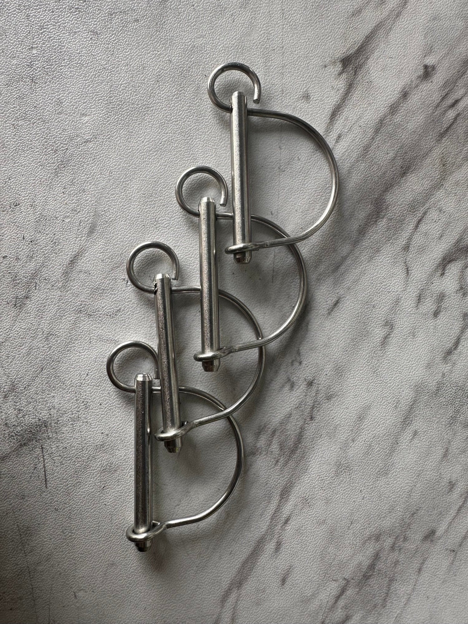 stainless steel D-pins | Benjamin's Beach Wheels