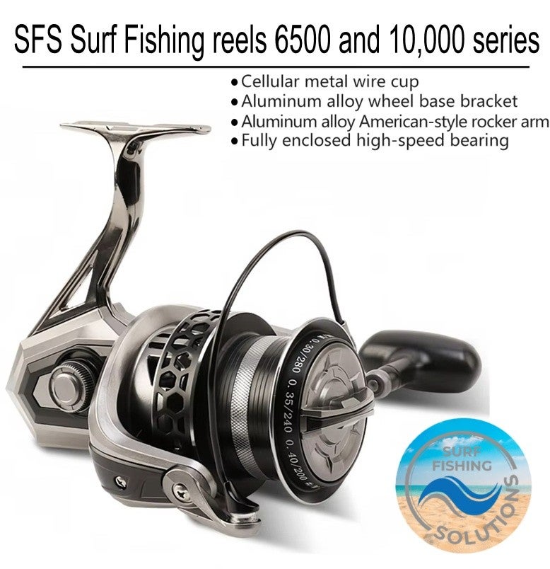 SFS Surf fishing reels (2 sizes available) | Benjamin's Beach Wheels