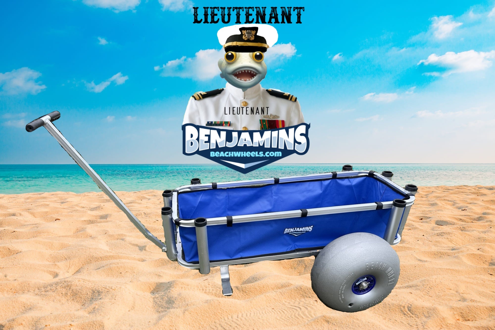 Lieutenant cart | Benjamin's Beach Wheels