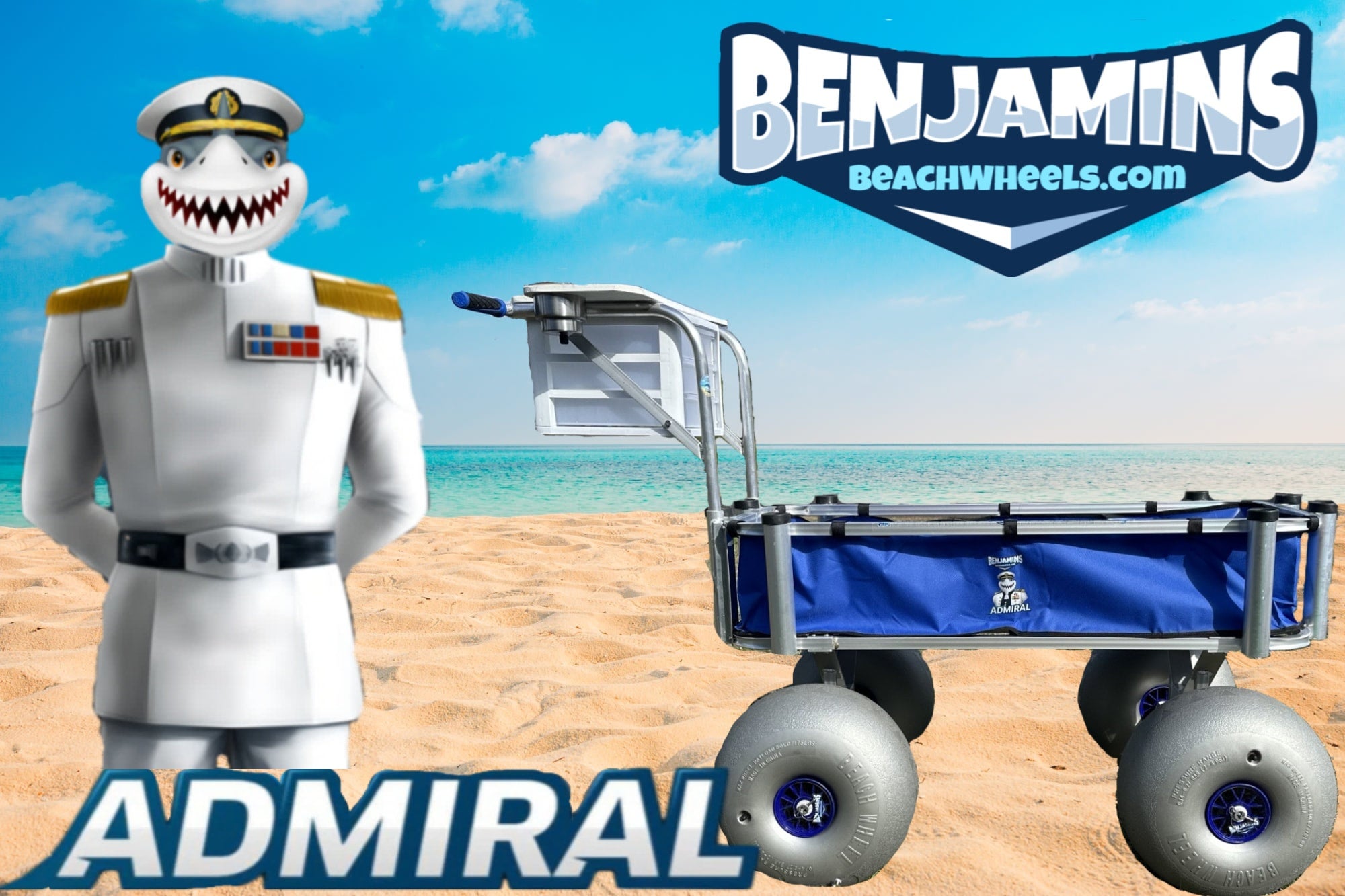 Admiral cart | Benjamin's Beach Wheels