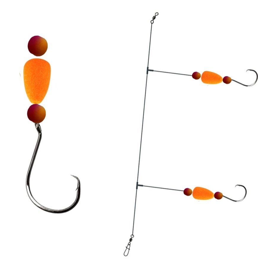 Bright Orange bullet floater | Benjamin's Beach Wheels