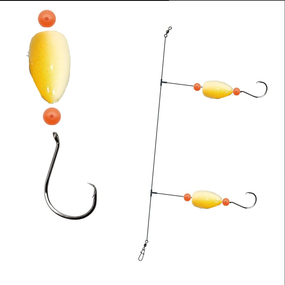 Gold/white sand flea bullet float | Benjamin's Beach Wheels